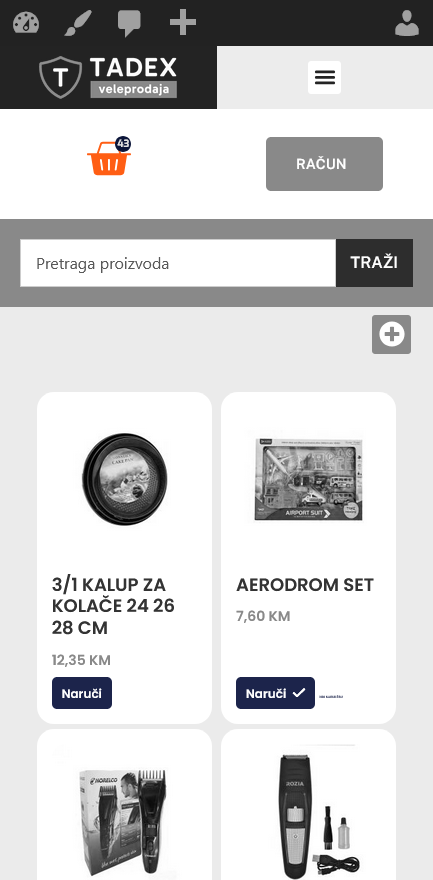 Kako naručiti? – Tadex Veleprodaja – B2B Web Shop